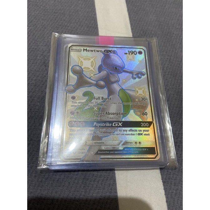 Jual Kartu Pokemon Tcg En Sm Hidden Fates Shiny Mewtwo Gx Ssr | Shopee ...