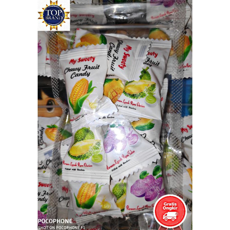 Jual PERMEN / PERMEN RASA BUAH/ CEMILAN / MAKANAN /JAJANAN JADUL ...