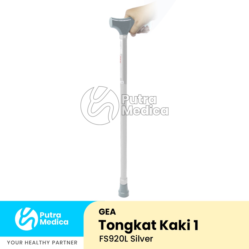 Jual Gea Tongkat Kaki 1 / Terapi Berjalan / Alat Bantu Jalan / Walking ...