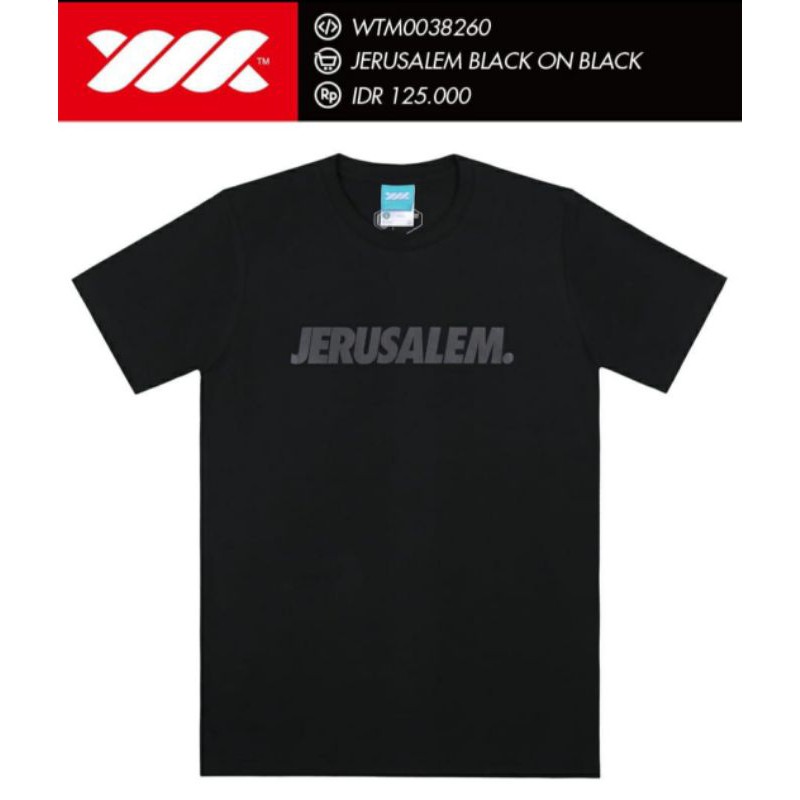 Jual Kaos WADEZIG - JERUSALEM | Shopee Indonesia