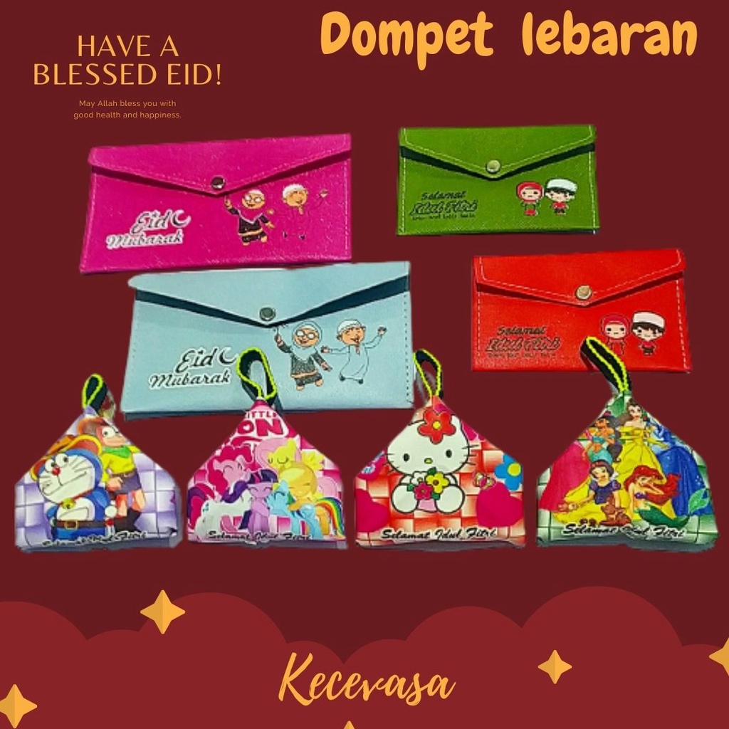 Jual DOMPET ANGPAO THR LEBARAN IDUL FITRI 2023 ANAK KARAKTER LUCU UNIK ...