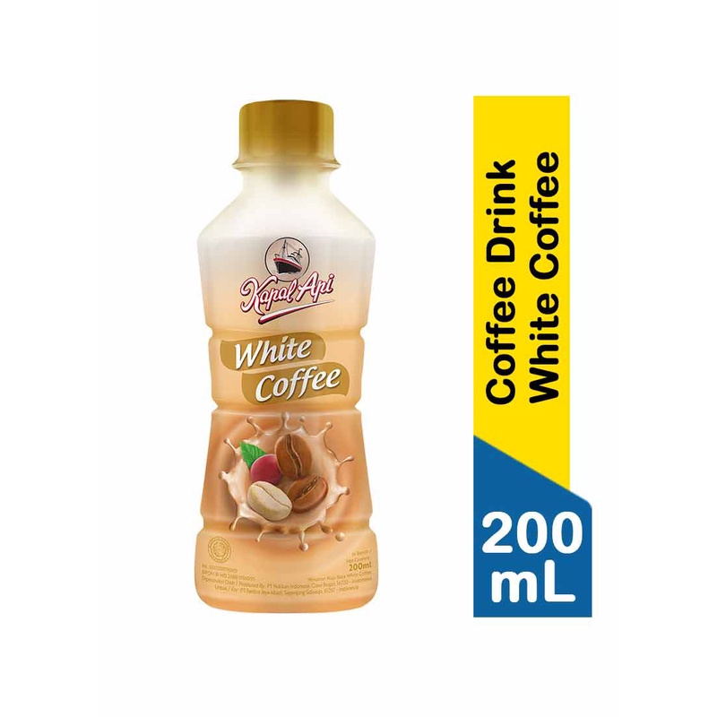 Jual Kapal Api White Coffee Botol 200 Ml | Shopee Indonesia
