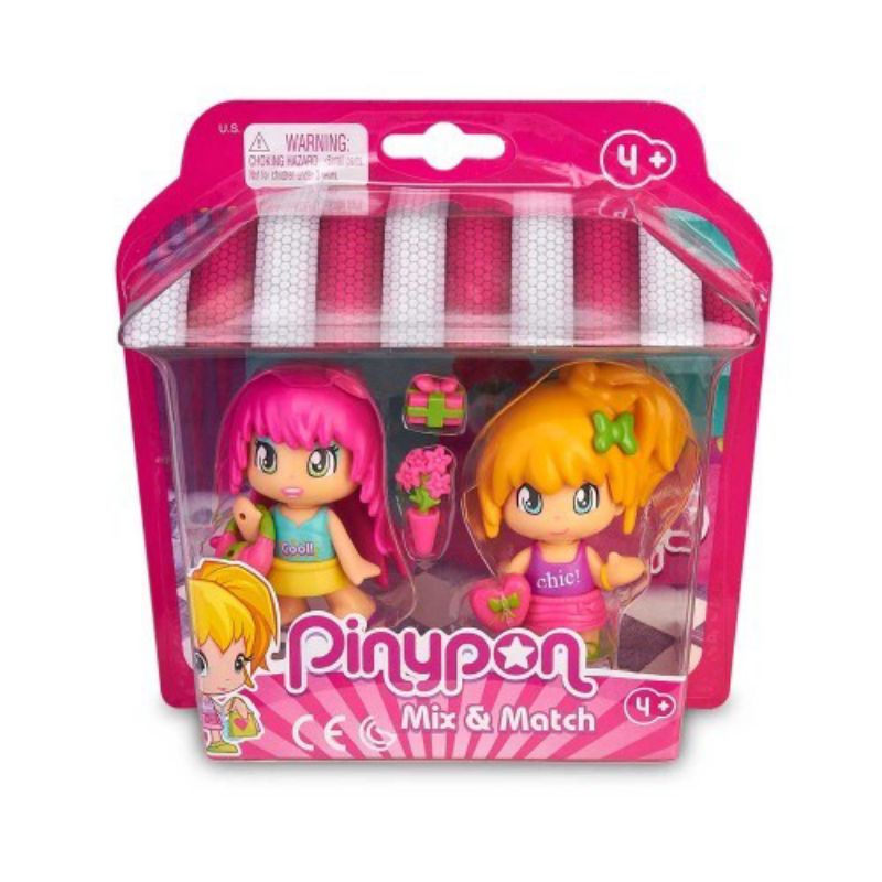 Jual figure pinypon mix and match shopping friends | Shopee Indonesia