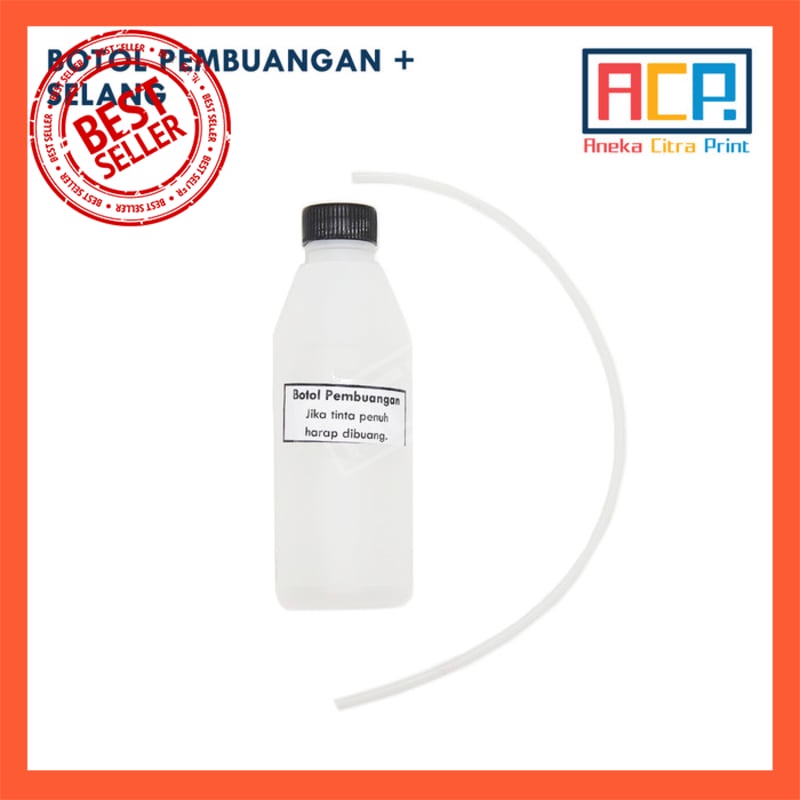 Jual Botol Pembuangan Tinta 90ML Selang Infus | Shopee Indonesia
