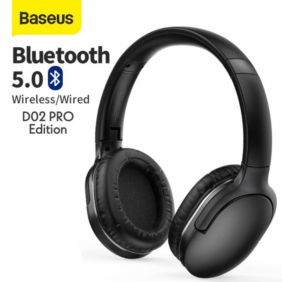 Jual Baseus Original D02 PRO Headphone Wireless Bluetooth 5.0 Stereo ...