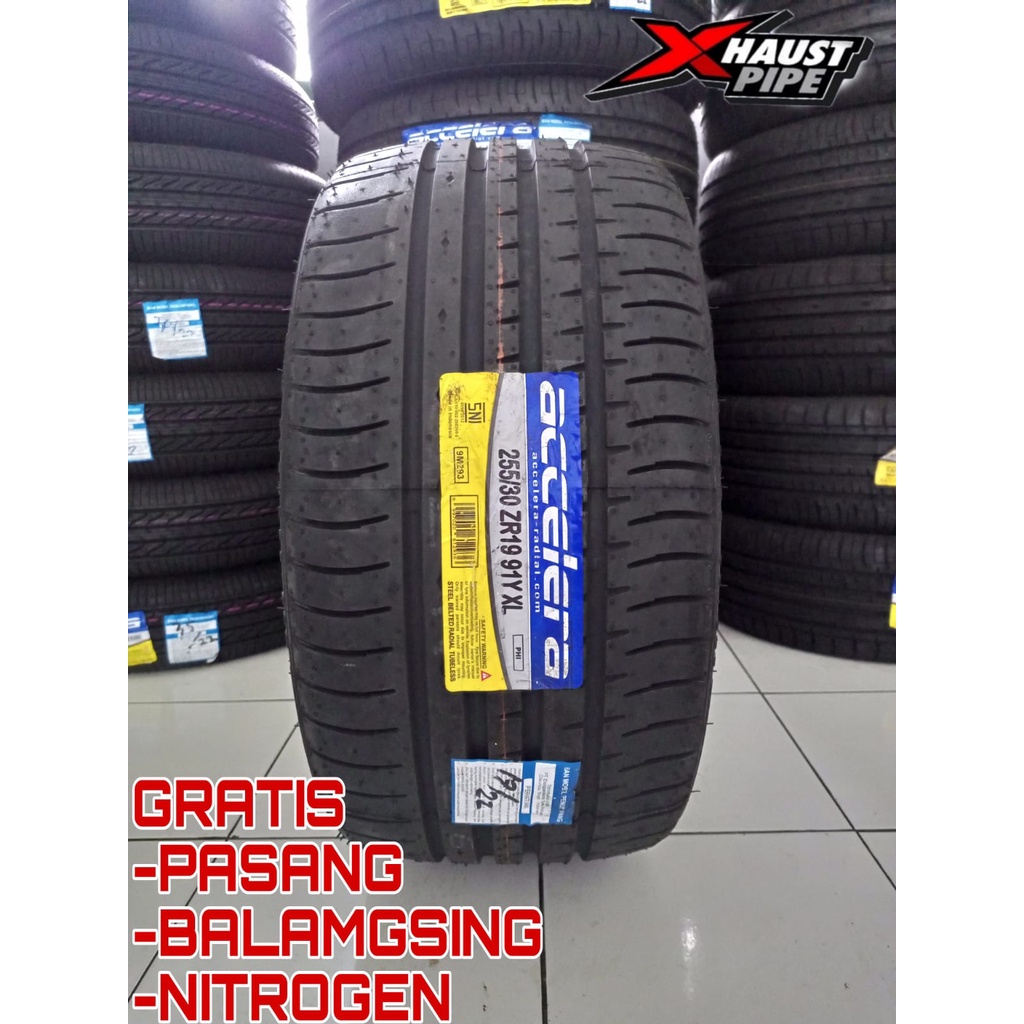 Jual ban mobil accelera phi ukuran 255 30 r19 ban lokal awet murah | Shopee Indonesia