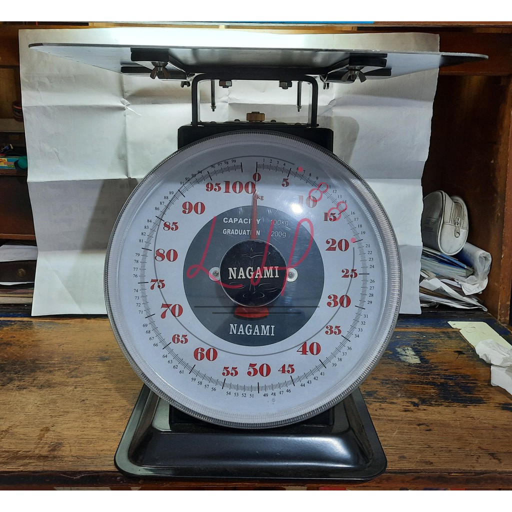 Jual Timbangan Duduk Jarum Nagami 100Kg - BODY BESAR | Shopee Indonesia