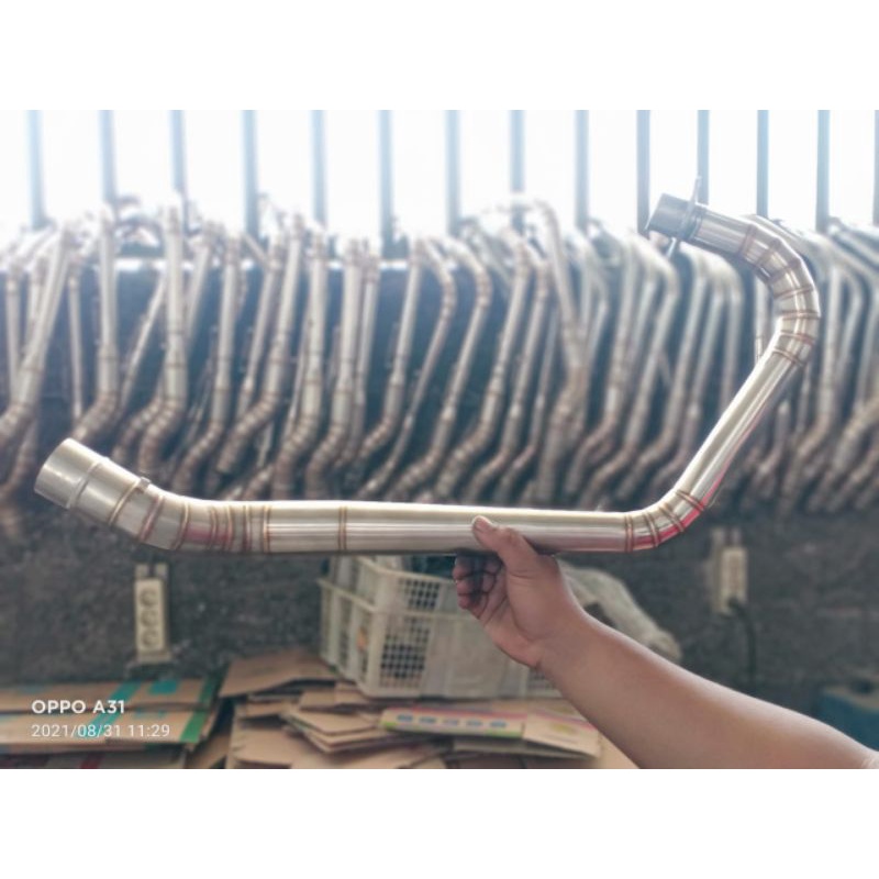 Jual Pipa Leher Full Cacing Mp Gl Cb diameter 50mm | Shopee Indonesia