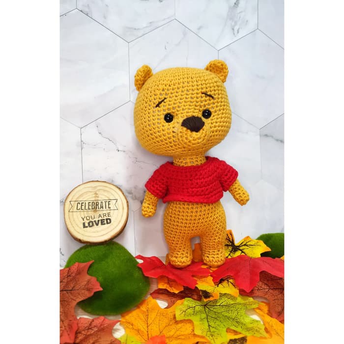 Jual Amigurumi Boneka Handmade Kerajinan Crochet Rajutan Winnie the ...