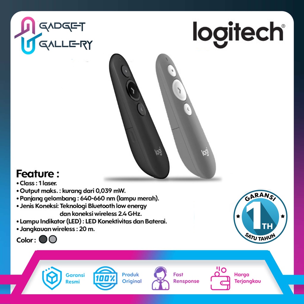 Jual Logitech Laser Presentation Remote R500s | Shopee Indonesia
