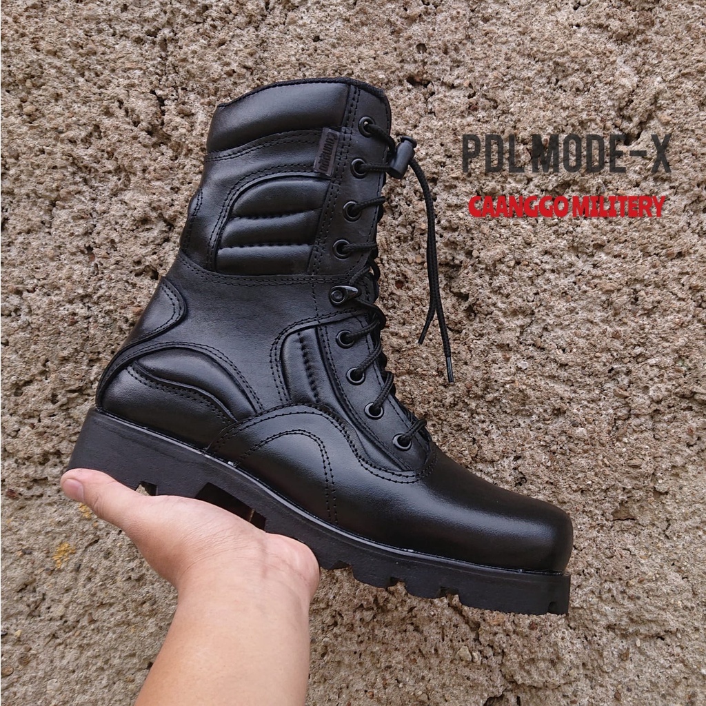 Jual sepatu pdl tni pdl police terlaris radial dinas lapangan kulit ...