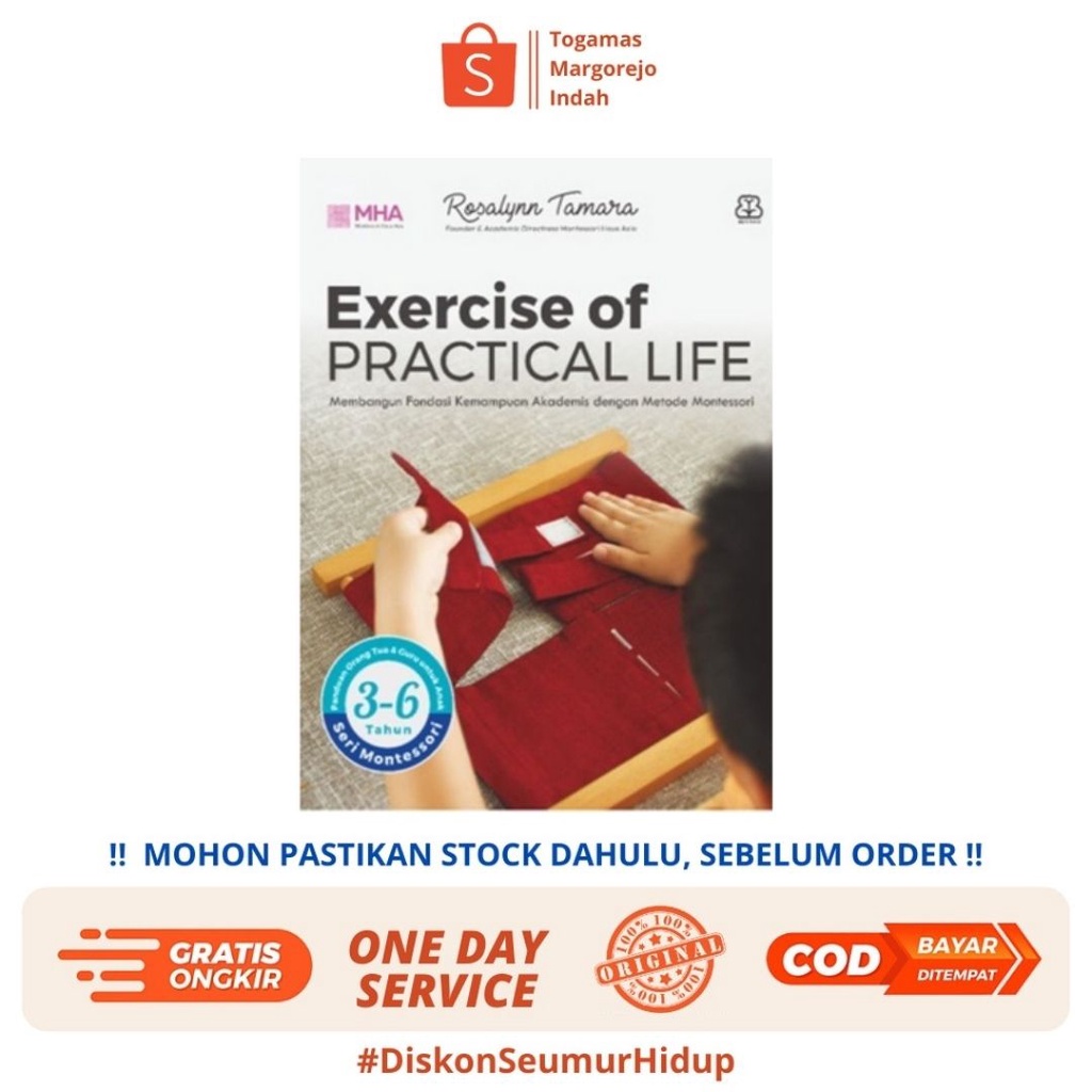 Jual EXERCISE OF PRACTICAL LIFE (MEMBANGUN FONDASI KEMAMPUAN AKADEMIS ...
