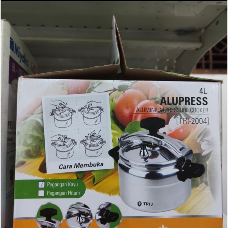Jual Panci Presto 4 Liter Tri J | Shopee Indonesia