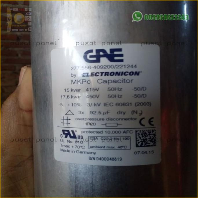 Jual Promo Kapasitor bank gae 15kvar 415v / capacitor bank gae 15 KVAR ada stock | Shopee Indonesia