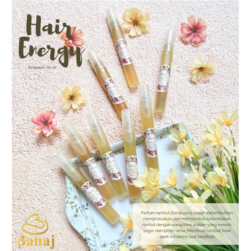 Jual HAIR ENERGY BANAJ Parfum Rambut Aroma Khas Arabian | Shopee Indonesia