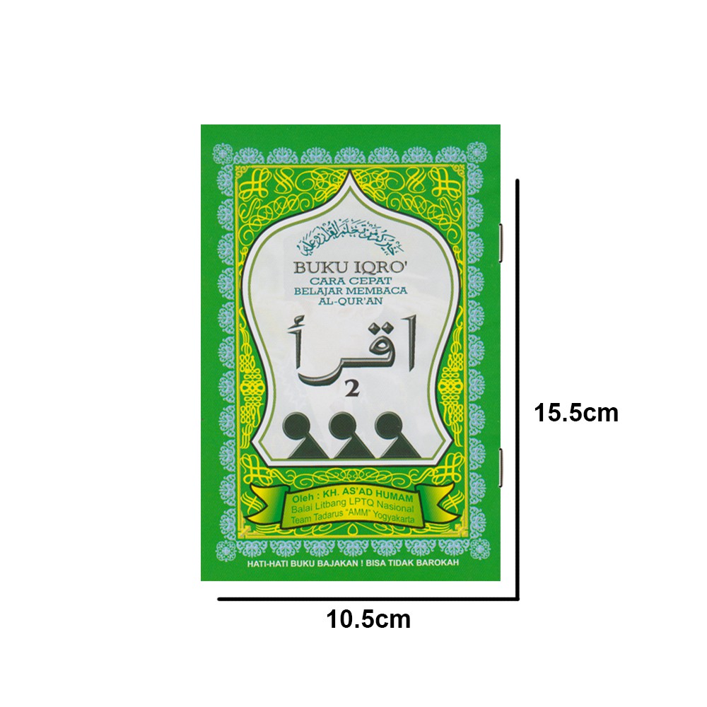 Jual Iqro/Iqra 1-6 Besar Kecil | Cara Cepat Belajar Membaca Al Qur'an ...