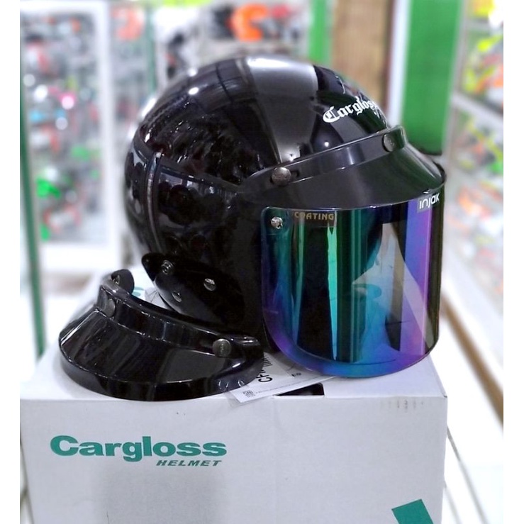 Jual HELM CARGLOSS PET RETRO CLASIC 100% PRODUK ORIGINAL | Shopee Indonesia
