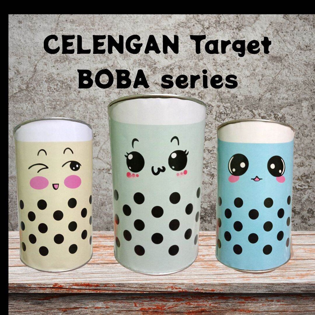 Jual (BOBA)celengan target - celengan viral tiktok - celengan target ...