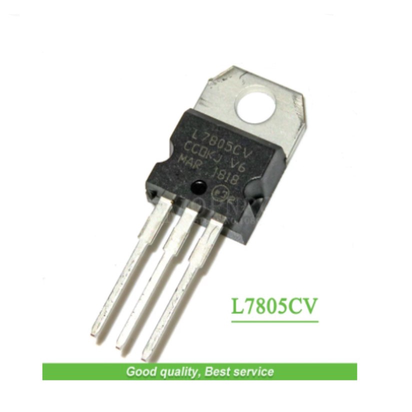 Jual L7805CV TO220 7805 L7805 LM7805 MC7805 TO-220 CIP IC | Shopee ...