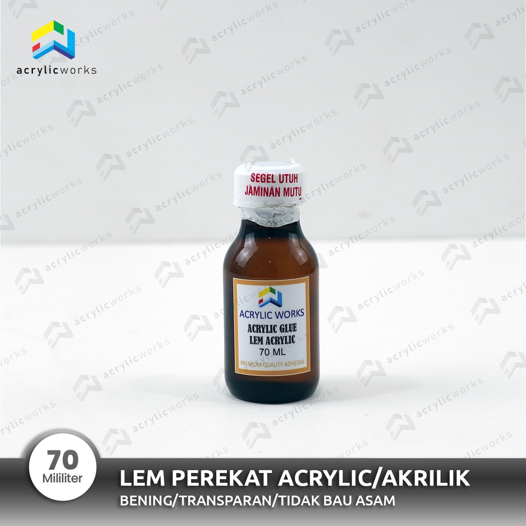 Jual Lem Acrylic/Akrilik 70 ml I Transparan I Tidak Bau Asam | Shopee Indonesia