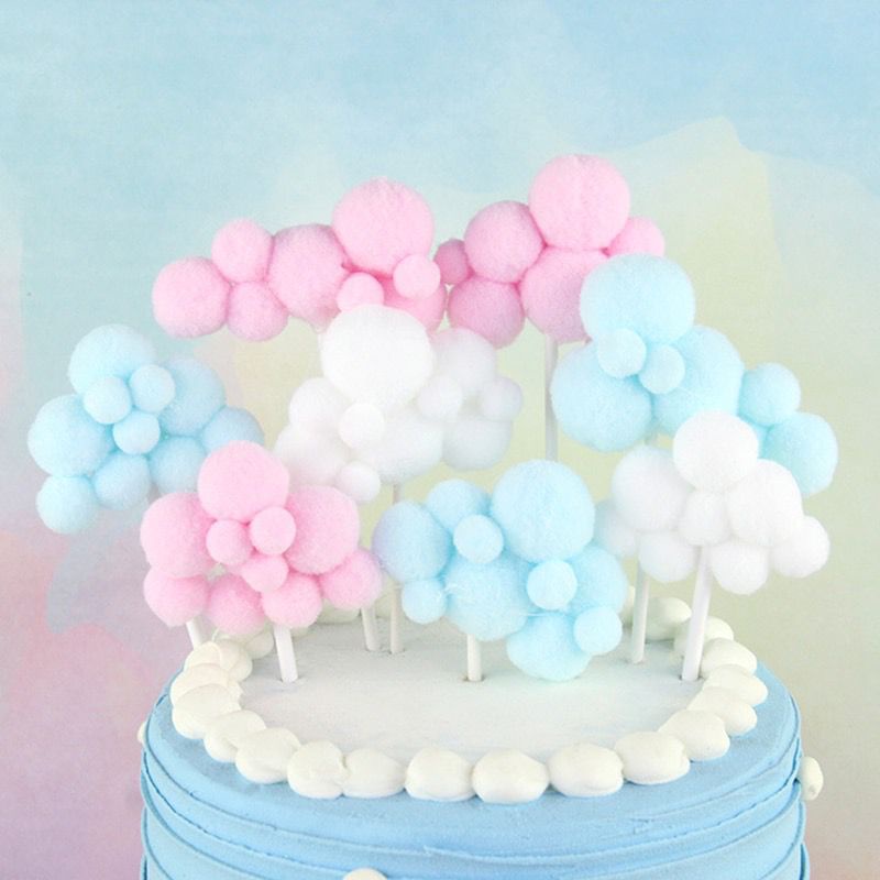 Jual Topper cake bentuk awan 3D/ topper cloud | Shopee Indonesia