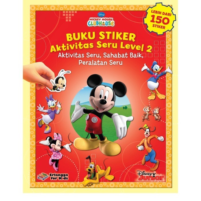 Jual 2000800110 FLAT BUKU MICKEY MOUSE: BUKU STIKER AKTIVITAS SERU ...