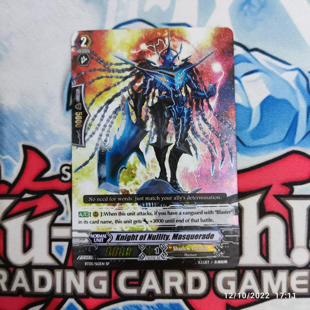 Jual vanguard knight of nullity masquerade BT05 SP original | Shopee Indonesia
