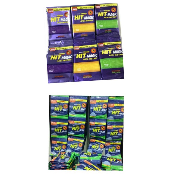 Jual Obat nyamuk hit bakar hit listrik hit mat hit magic sachet ...