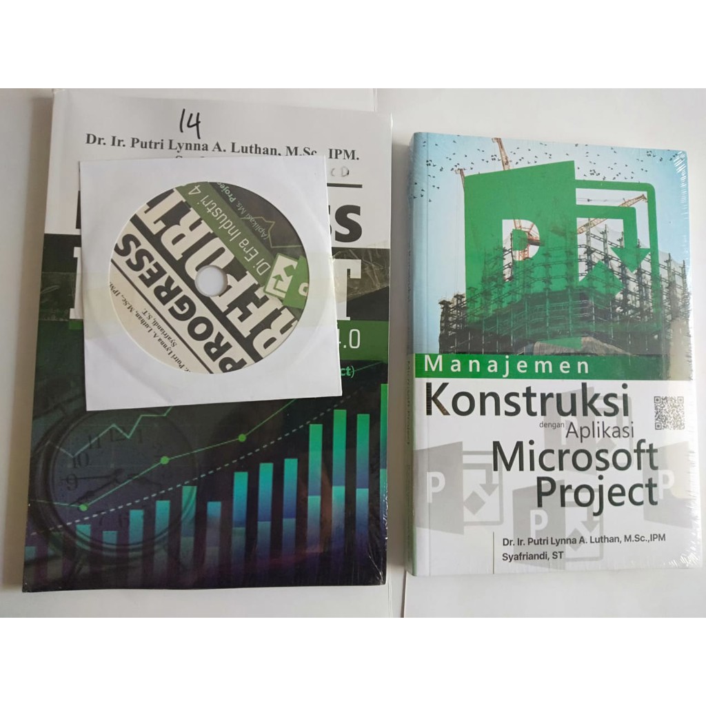 Jual BUKU PAKET MANAJEMEN KONSTRUKSI DENGAN MS PROJECT syafriandi ...