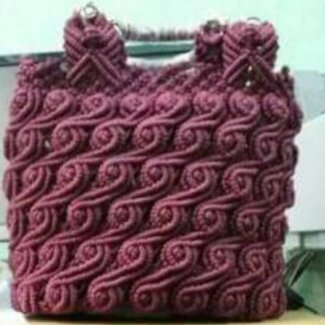 Jual Tas macrame /talikur | Shopee Indonesia