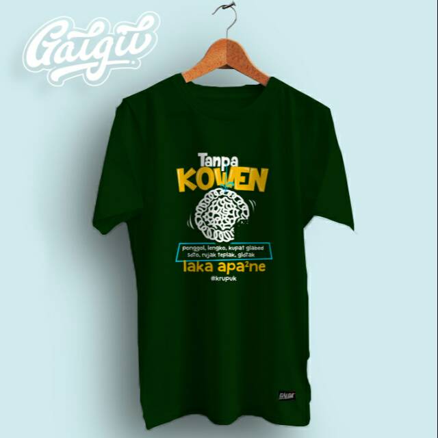 Jual Kaos Galgil | Krupuk (ijo botol) | Shopee Indonesia