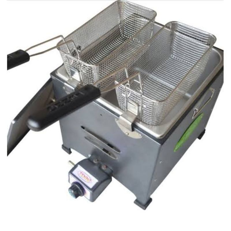 Jual DEEP FRYER 2 BASKET KERANJANG ALAT PENGGORENGAN COCOK UNTUK ...