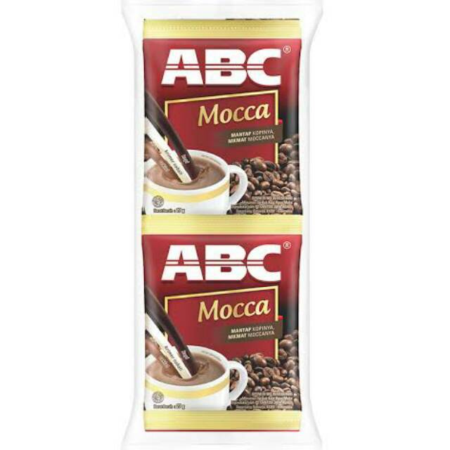 Jual Kopi ABC mocca 28 gr 110pcs | Shopee Indonesia