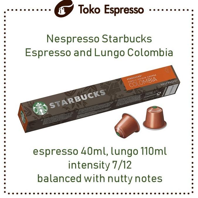 Jual Nespresso Starbucks Coffee Capsule All Variant Bisa Pilih Varian ...