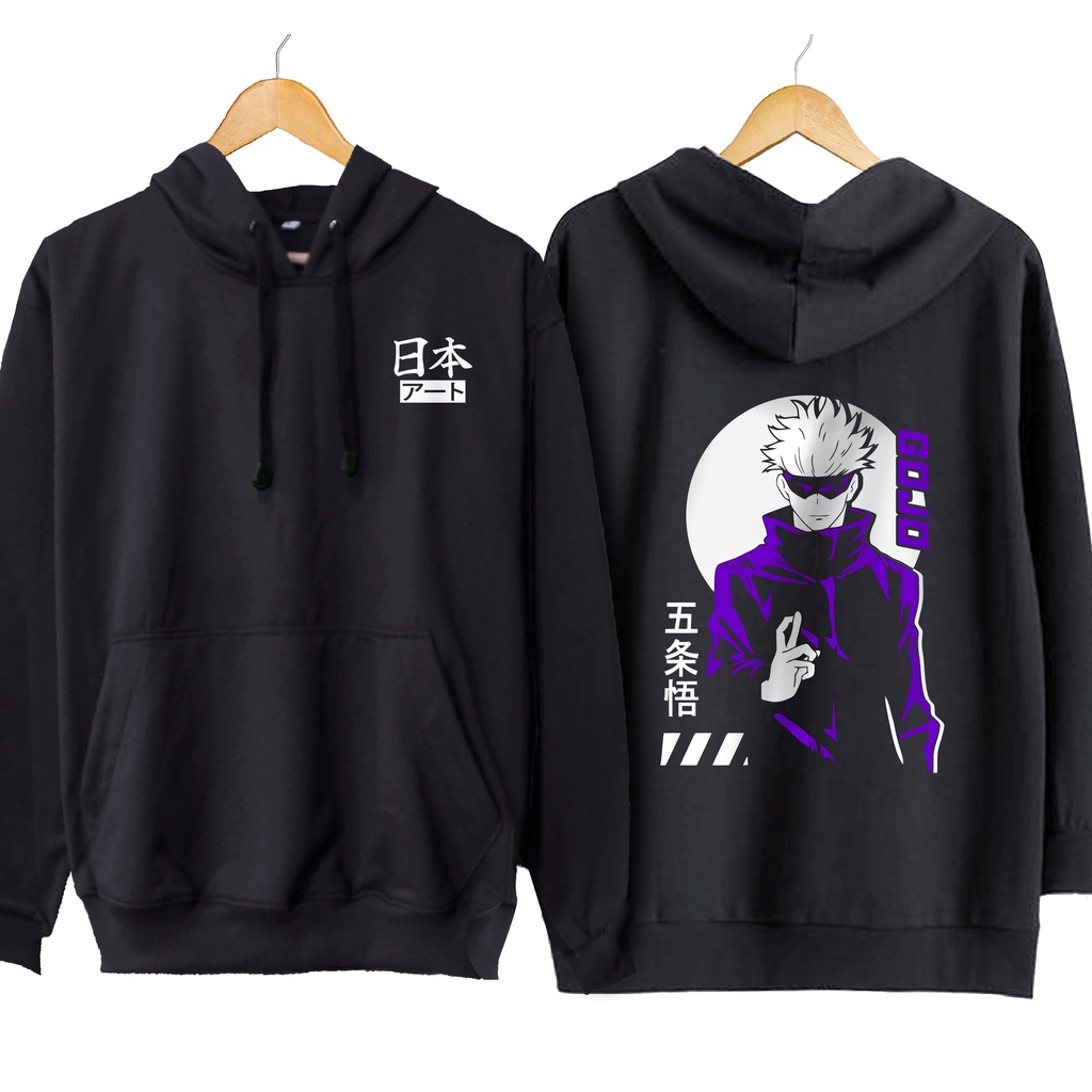 Jual Jaket hoodie jumper anime GOJO SATORU MOON - JUJUTSU KAISEN 100% ...