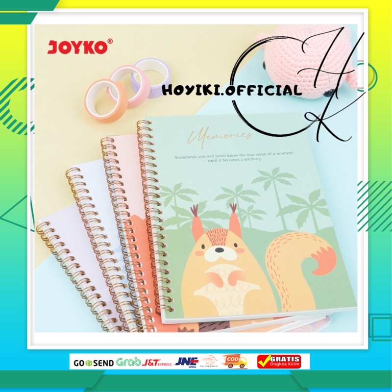 Jual JOYKO Buku Tulis Notebook A5 Joyko Catatan Bergaris Ruled Pages NB ...