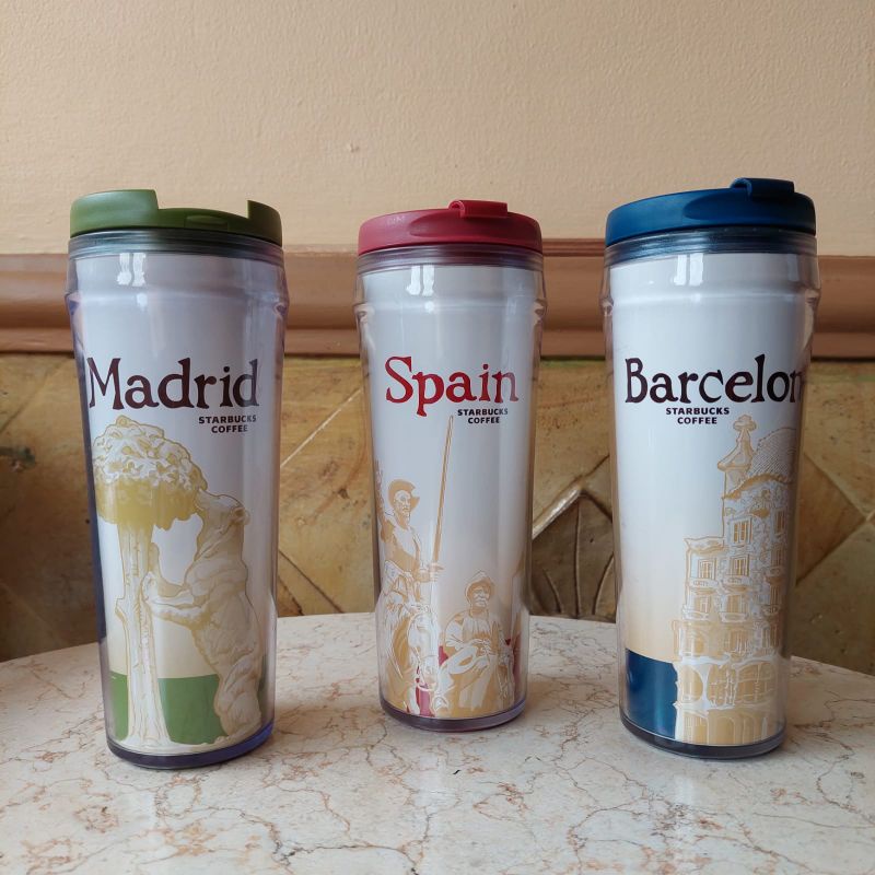 Jual Tumbler Starbucks [Negara/Kota] - Spain/ Lisbon | Shopee Indonesia