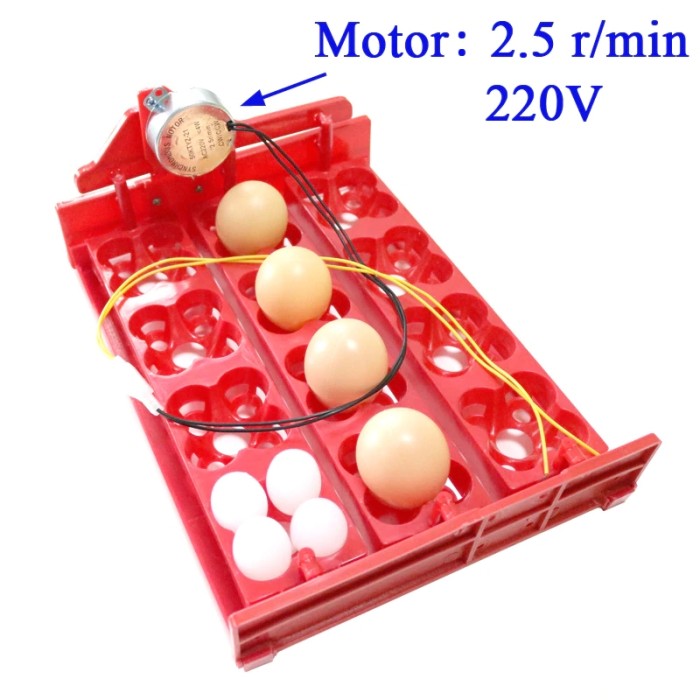 Jual 12/48 Egg Tray Dinamo Motor Rak Ayun Pemutar Telur Otomatis Mesin ...