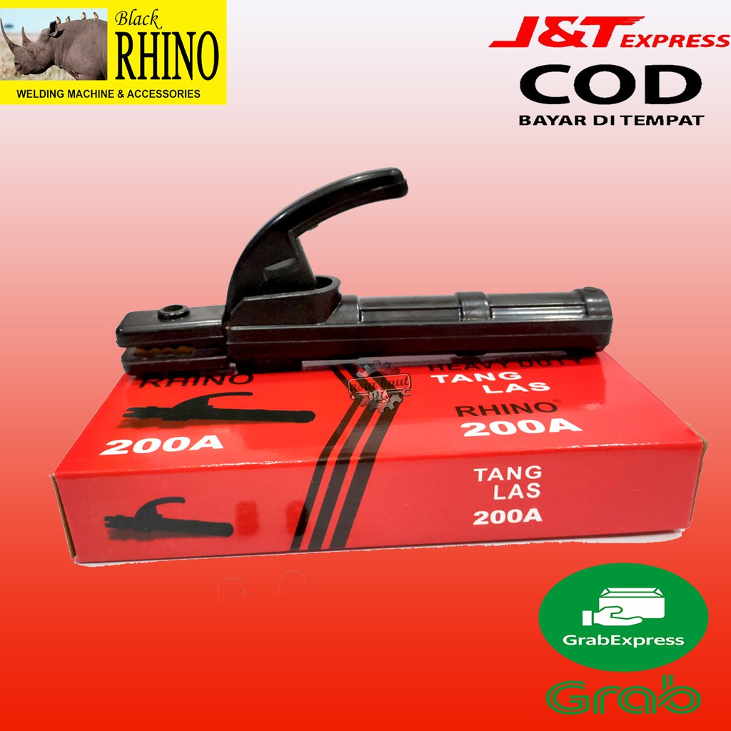 Jual Tang Las Stang Las 200A Welding Electrode Holders GERMANY - Rhino | Shopee Indonesia