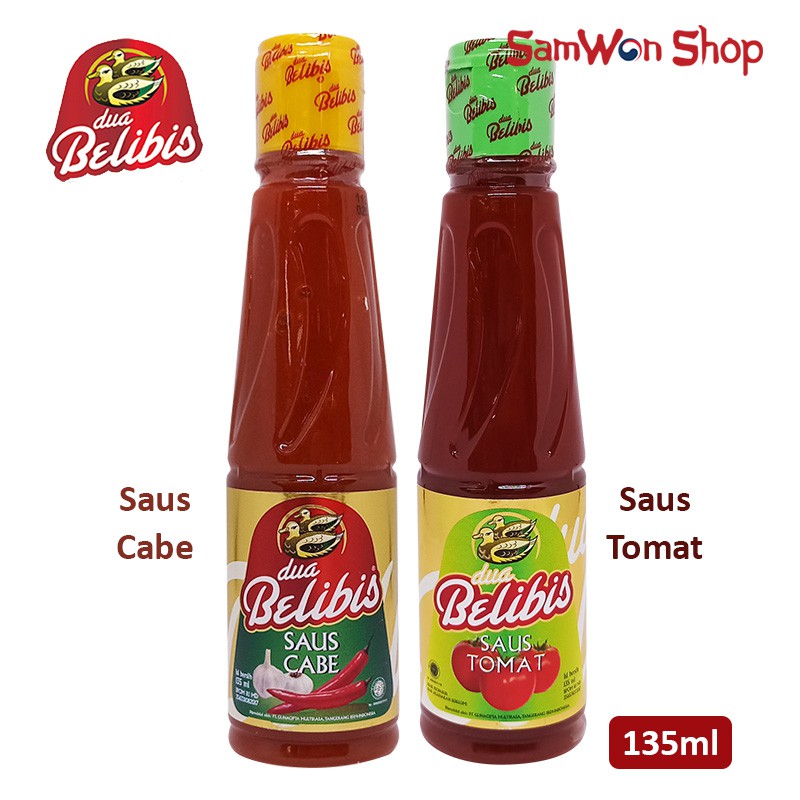Jual SAUS DUA BELIBIS KEMASAN BOTOL 135 ML - SAOS SAMBAL ASLI | Shopee ...