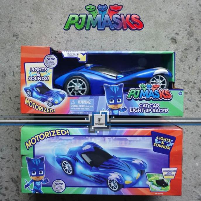 Jual Pj Mask Light Up Racer Cat Car Pjmask Catboy Vehicle Motorized ...