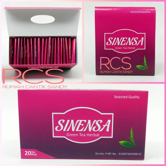 Jual TEH PELANGSING SINENSA - SINENSA GREEN TEA HERBAL ~ TEH DIET ALAMI ...