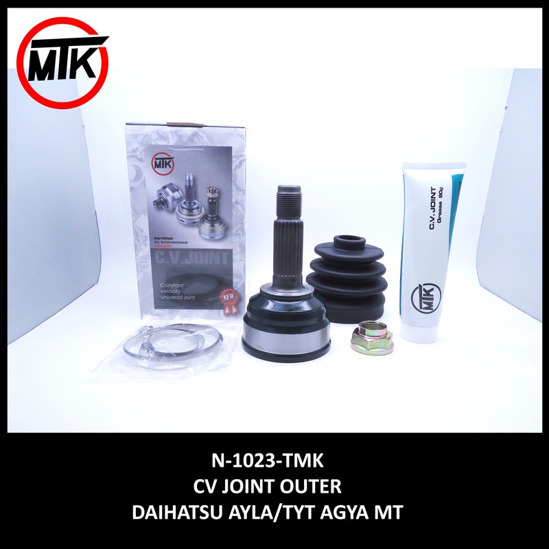 Jual CV JOINT LUAR DAIHATSU AYLA TOYOTA AGYA MT TMK AS RODA | Shopee Indonesia