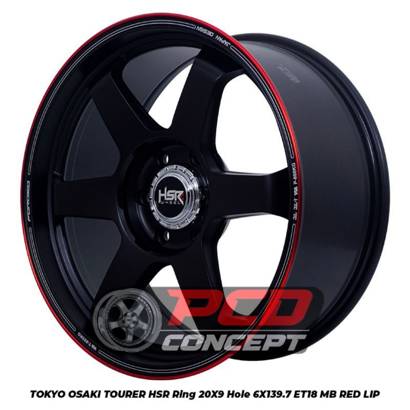 Jual velg mobil murah HSR TOKYO R20 BUAT PAJERO FORTUNER HILUX TRITON | FREE ONGKIR JAYAPURA ...
