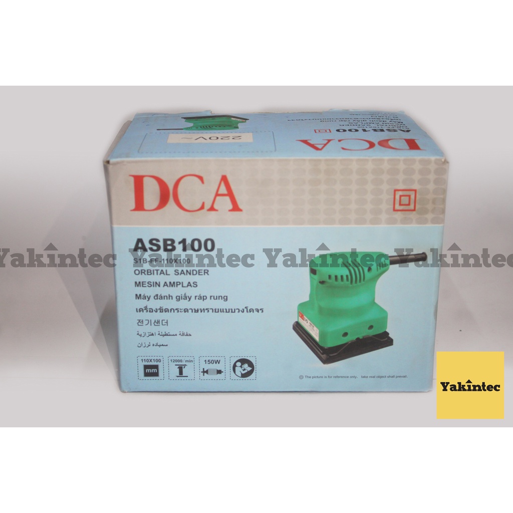 Jual Mesin Hamplas DCA ASB-100 / Orbital Sander DCA Bergaransi | Shopee ...