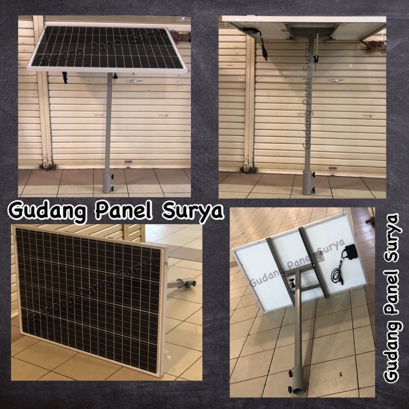 Jual Mounting Bracket Panel Surya Dudukan Tiang Panel Surya | Shopee ...