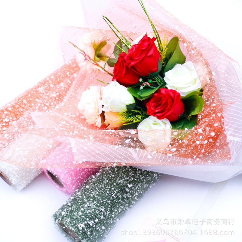 Jual Kain Tile Salju Pemanis Buket / Snow Wrapping Bouqet | Shopee ...