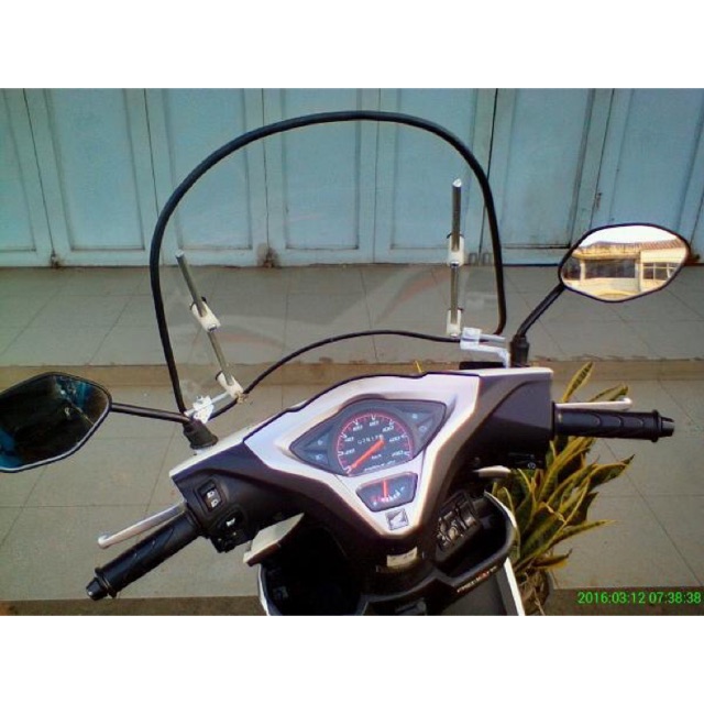 Jual Windshield Visor Universal Sepeda Motor WMP-0902 | Shopee Indonesia