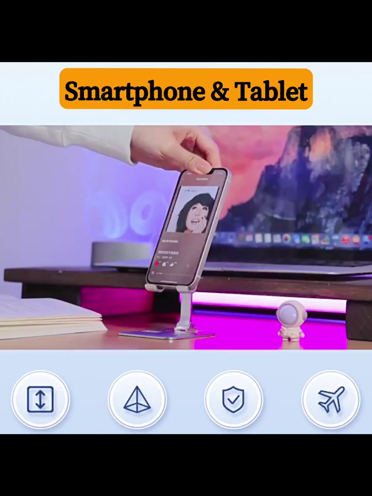 Jual Phone Holder Stand Besi / Tablet Holder Stand Bahan FULL metal HD ...