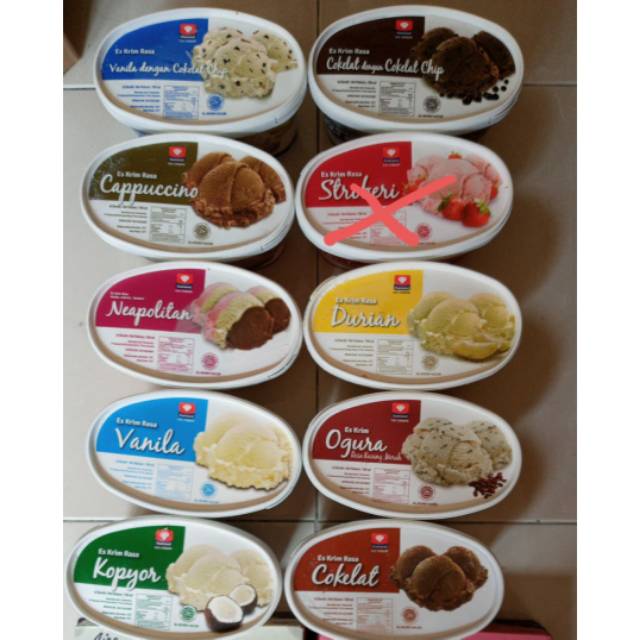 Jual Es krim diamond ice cream 700ml | Shopee Indonesia